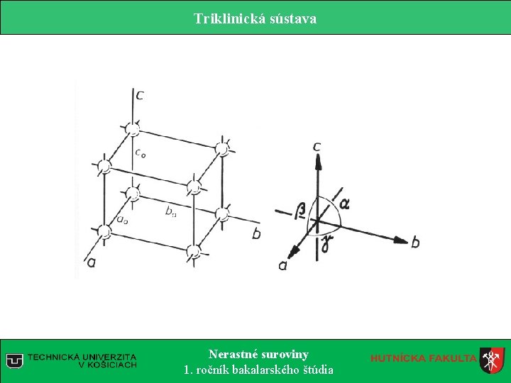 Nerastn suroviny 5 Zklady krytalografie truktra materilov Nerastn