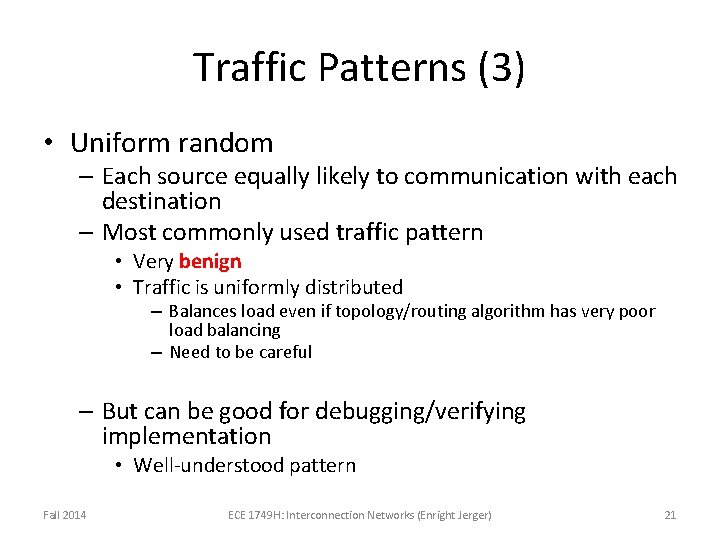 Interconnection Networks Topology Prof Natalie Enright Jerger Topology
