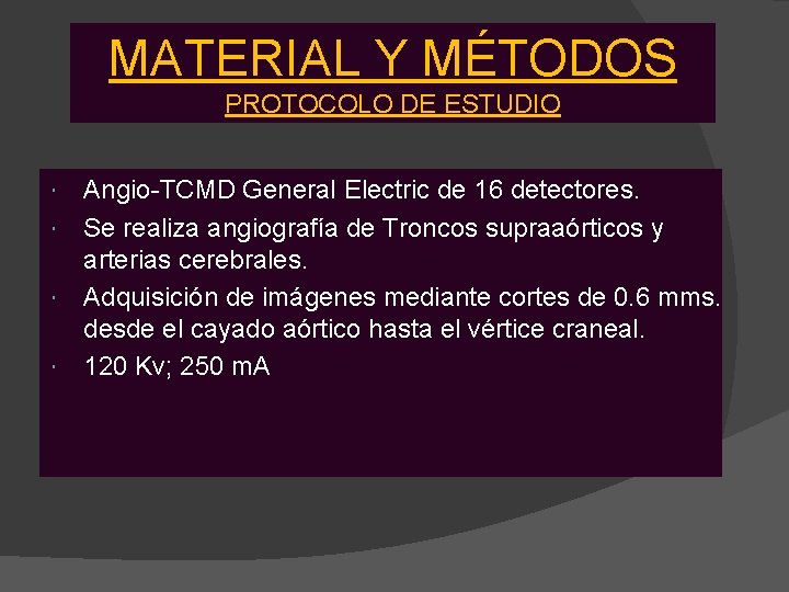 DIAGNSTICO DE LA MUERTE CEREBRAL MEDIANTE ANGIOTCMD M