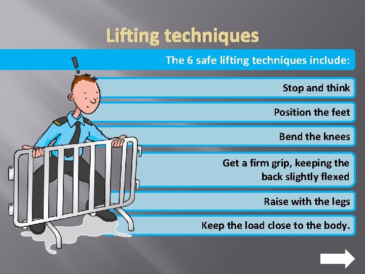 Health and Safety 1 3 NEXT Health and