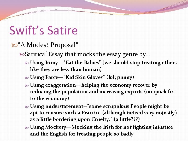 Cultural Mockery as Satire Vocabulary to Analyze HUMOR