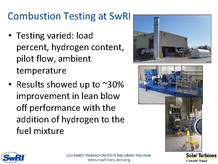 Modifications to Solar Titan130 Combustion Systems for Efficient