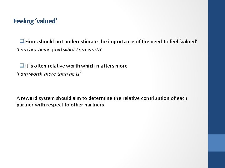 Developing a Partner Reward Strategy to build competitive