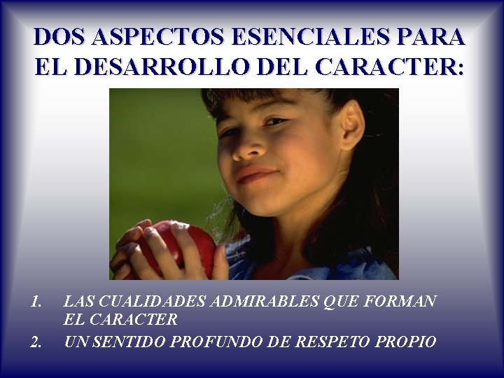 EL SEMINARIO HIJOS TRUINFADORES CONSTRUYENDO EL CARACTER CAMBIE