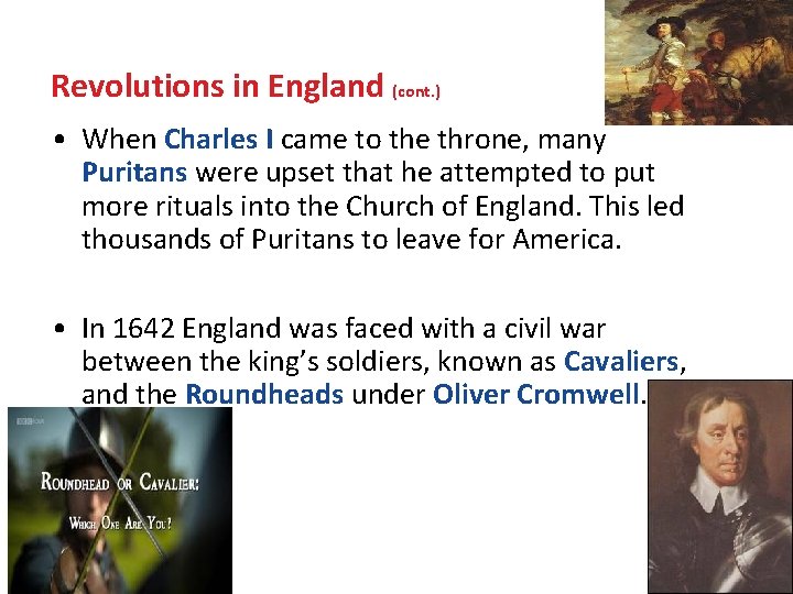 The English Revolution reducing Power of the King