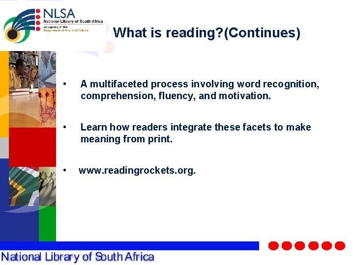 Promotion of the Culture of Reading in South