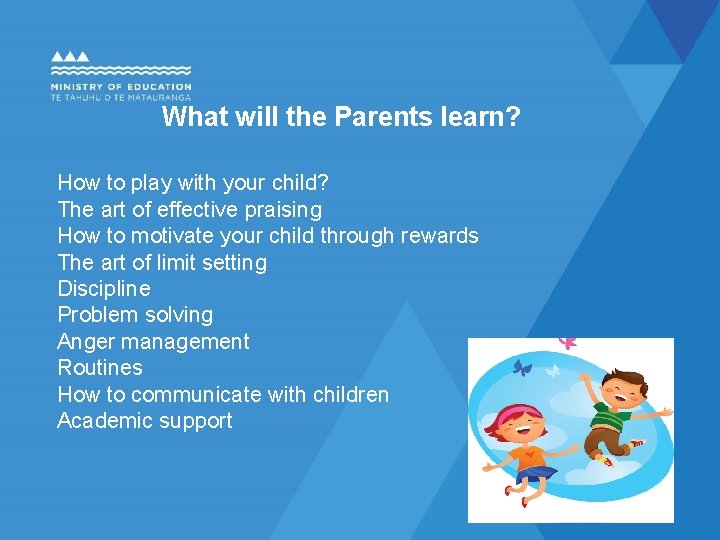 INCREDIBLE YEARS A programme for parents of children