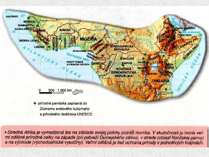 oblas okolo rovnka centrlna Afrika 29 ttov rozprestiera