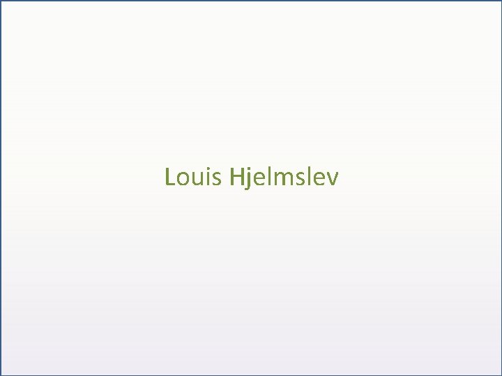 Workshop The Foundations of Linguistics Languages as Abstract