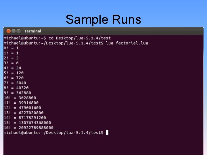 Lua By Michael Coffman Peter Sussman History Lua