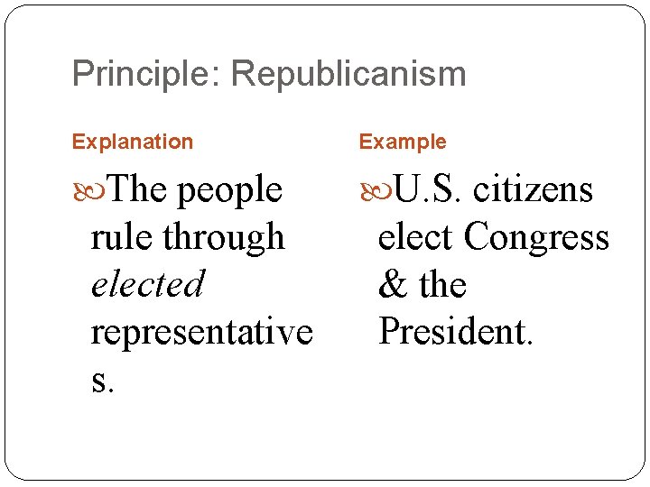 7 Principles of the Constitution How to remember