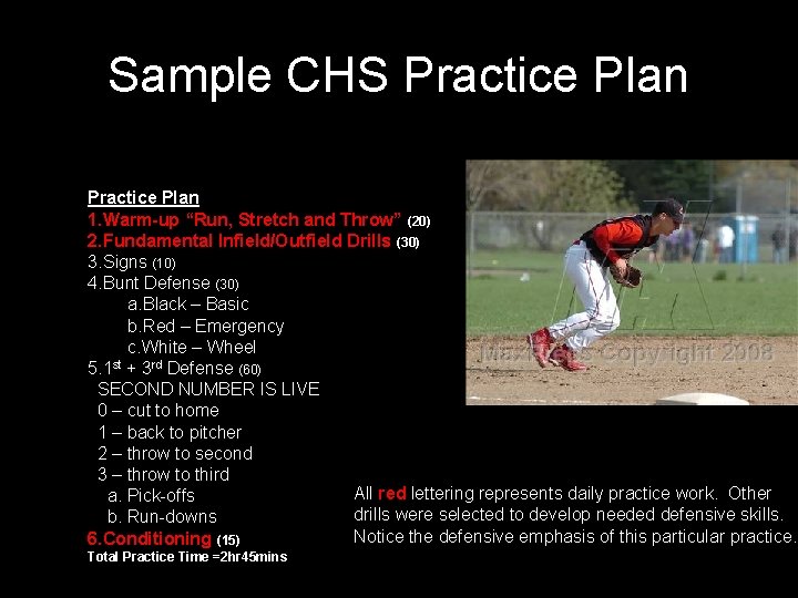 Cromwell Baseball By Lew Pappariella Practice Organization Baseball