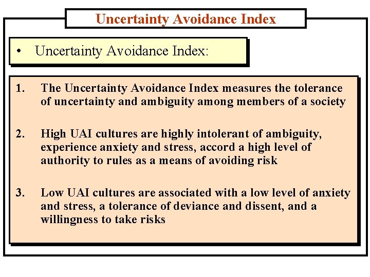 Chapter 4 Cultural Dynamics in Assessing Global Markets
