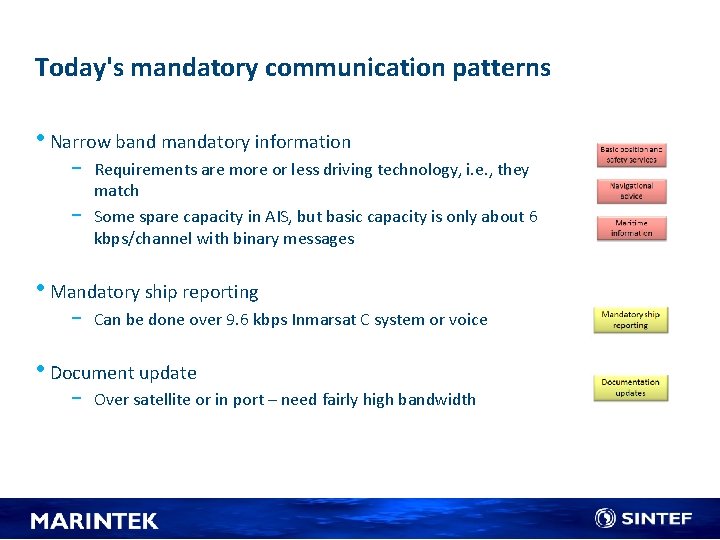 The role of digital communication technology in eNavigation