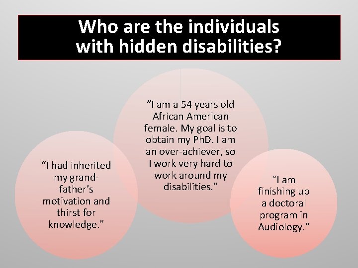 Whats Wrong with You Hidden Disabilities and Diversity
