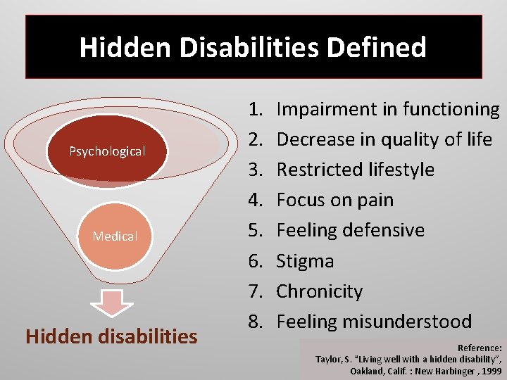 Whats Wrong with You Hidden Disabilities and Diversity
