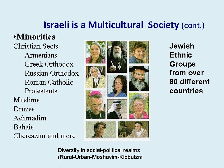 A Brief Introduction to Israels Multicultural Society Jewish