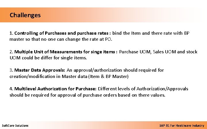 SAP Business One ERP Solution for Healthcare Products