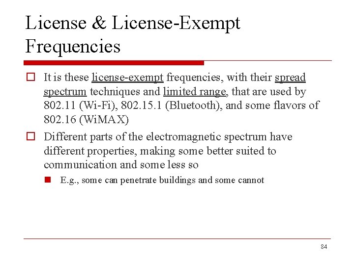 Direct Link Networks 2 1 Hardware Building Blocks