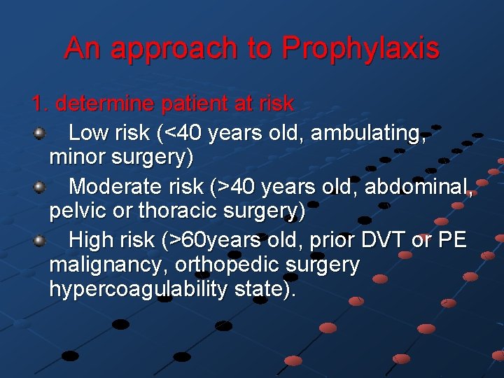 Definition formation of a blood clot in one