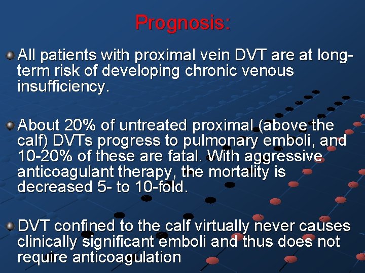 Definition formation of a blood clot in one