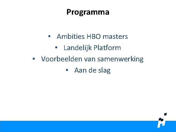 Landelijk Platform Professionele Masteropleidingen Doelstellingen en ...