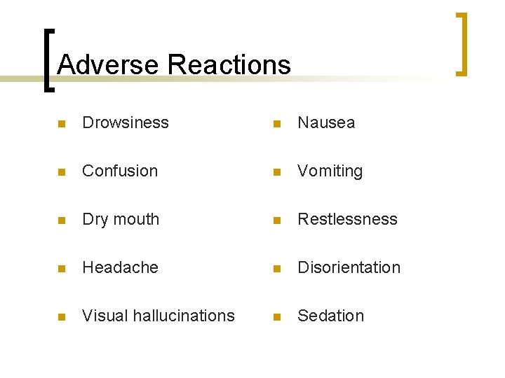 Antiemetics Antivertigo Drugs By Glen Estrosos Antiemetic Drugs