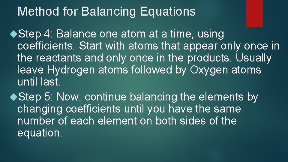 Aim How to write chemical equations DO NOW