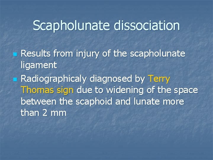 Fractures and dislocations of the wrist Dr Ihab
