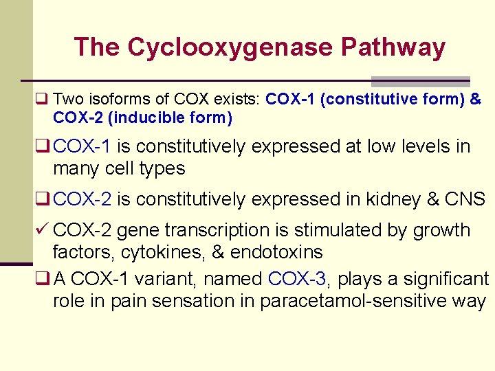 Autacoids III EICOSANOIDS prostaglandins thromboxanes leukotrienes ...