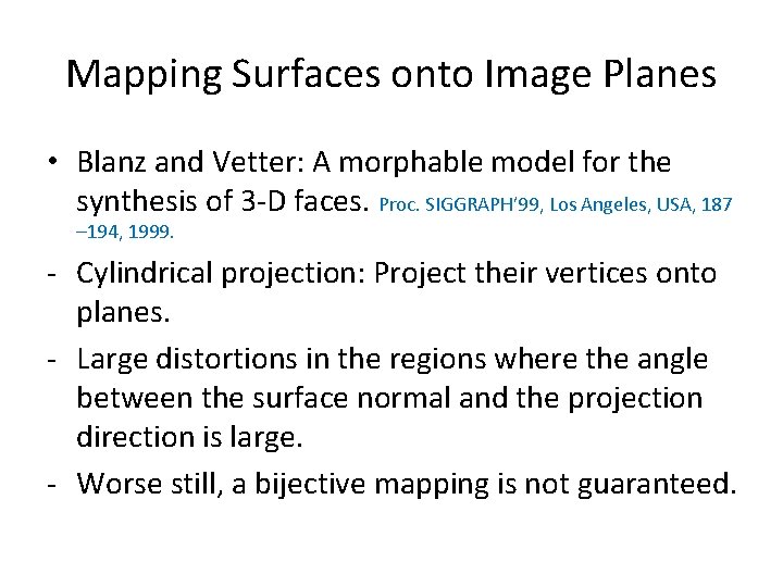 NonRigid Registration of 3 D Surface by Deformable