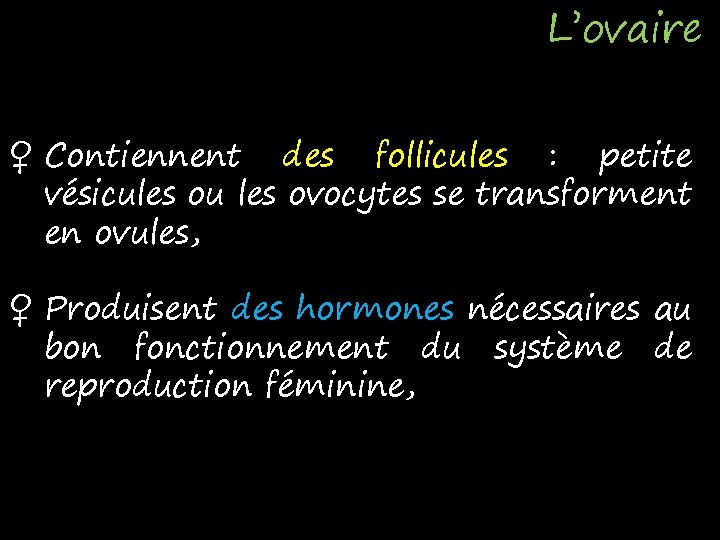 Lovaire Ovaire polykystique ARICHI Bouchra Introduction La reproduction