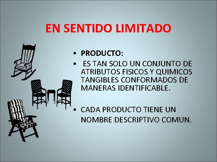 PRODUCTO PRODUCTO BIEN IDEA O SERVICIO QUE PUEDE