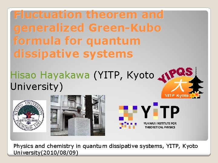 Fluctuation theorem and generalized GreenKubo formula for quantum