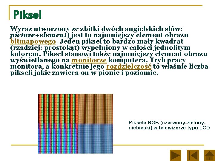 Grafika bitmapowa a wektorowa Grafika bitmapowa a wektorowa