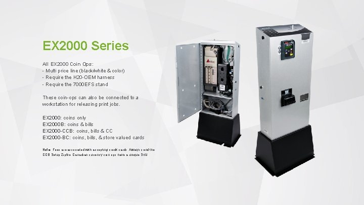 EZVend Series Our coin operated vending devices connect