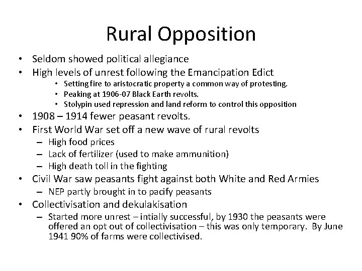 Russia and its Rulers 1855 1964 An overview