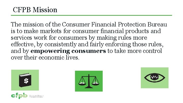 Financial Capability at the CFPB Desmond Brown Office