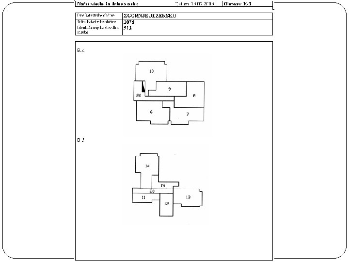 Kataster stavb Pravilnik o vpisih v kataster stavb