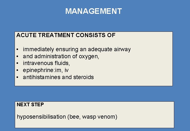 ANGIOEDEMA LARYNGEAL EDEMA DIAGNOSIS AND MANAGEMENT Henriette Farkas