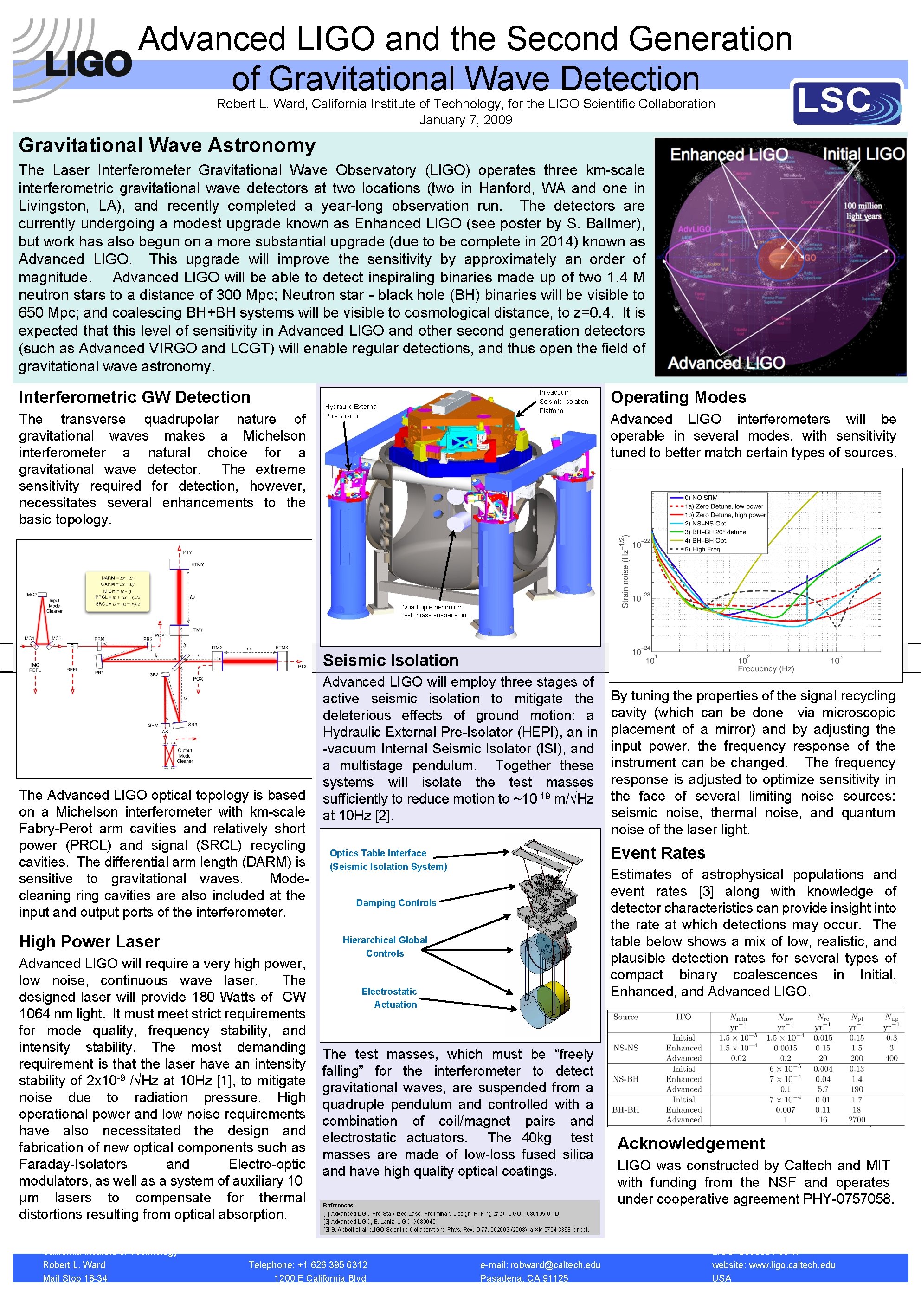 Advanced LIGO and the Second Generation of Gravitational