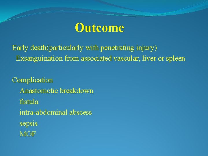 Duodenal Injuries Taichiro Tsunoyama Introduction Duodenal injuries are