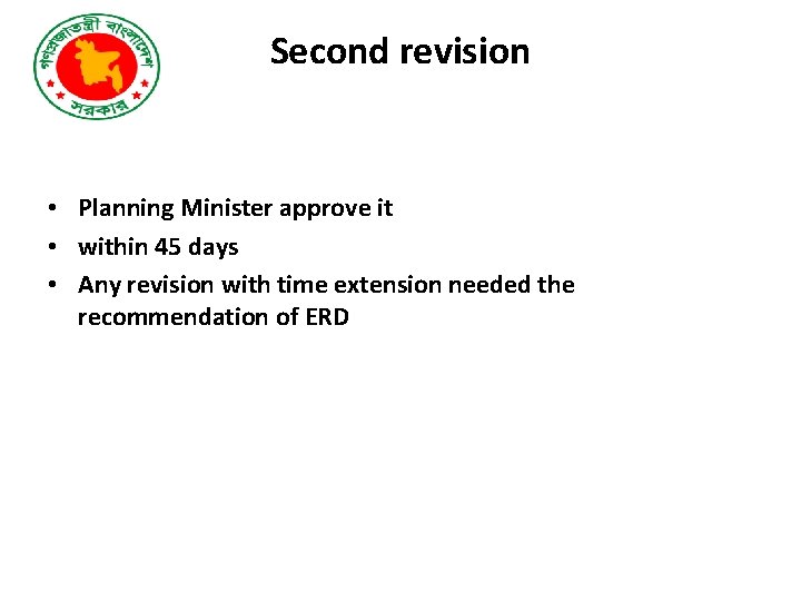 Public Sector Development Project Preparation Approval and Revision