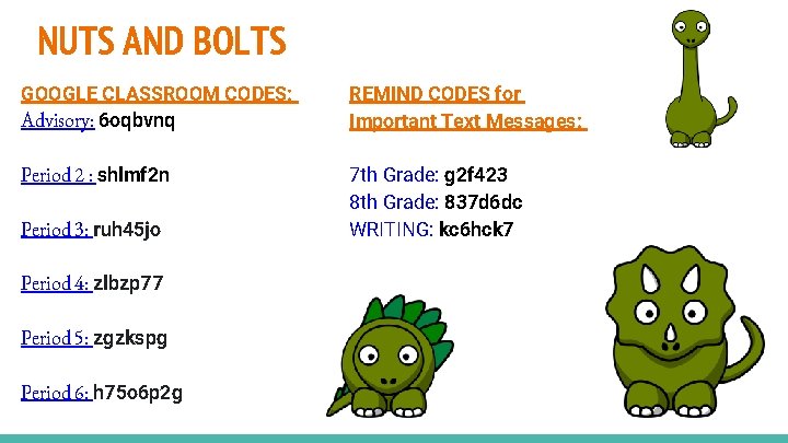 NUTS AND BOLTS Session 1 is being recorded