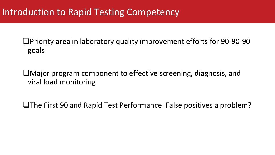 ADVANCING THE LABORATORY PROFESSION AND NETWORKS IN AFRICA