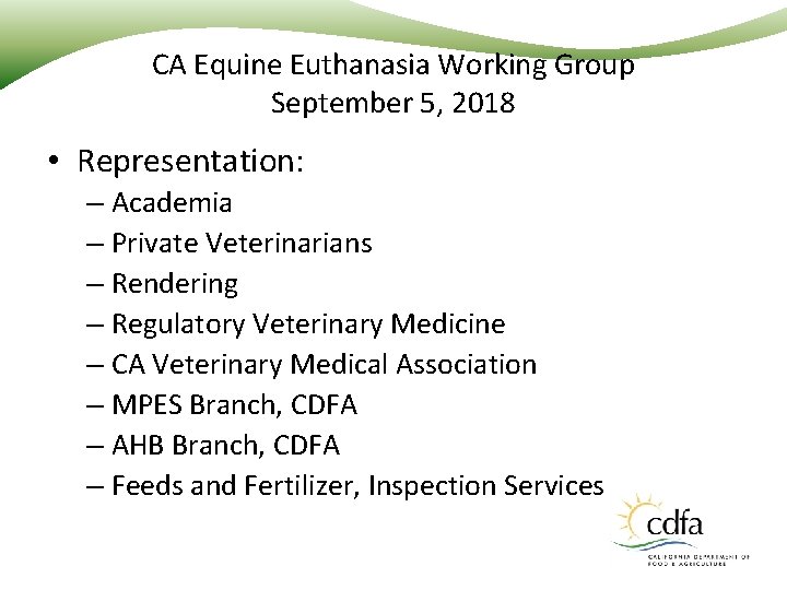 Equine Euthanasia and Disposal Challenges Dr Katie Flynn