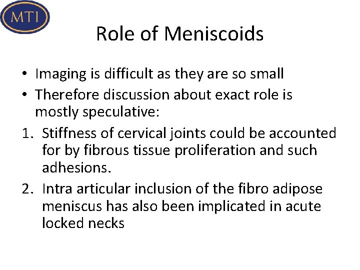 Advanced Cervical Spine Anatomy and Biomechanics Atlanto Occipital