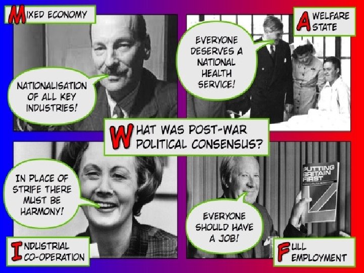 Why was political consensus beginning to collapse before