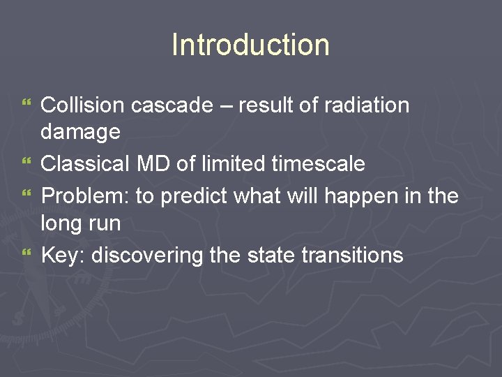 Diffusion of radiation damage in Fe and FeP