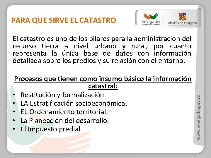 Que es el catastro Es el inventario o